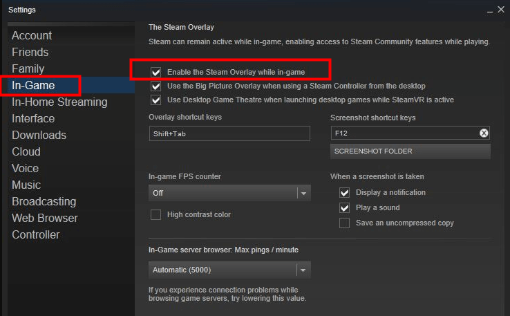 Best Solutions For Steam Overlay Not Working
