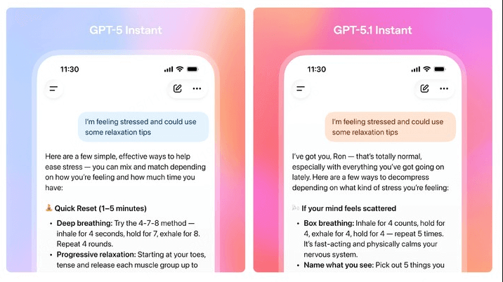 GPT-5.1 vs GPT-5: Features, Performance & ChatGPT Update