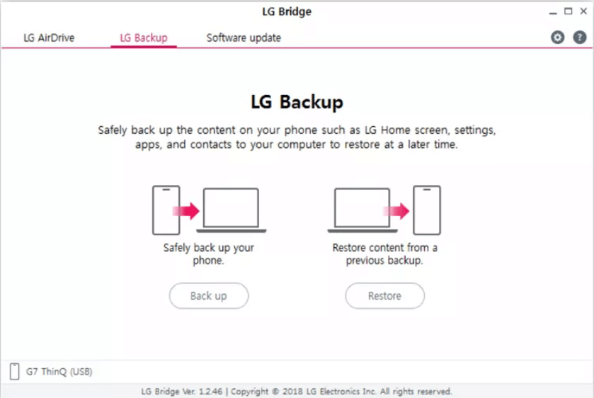 How to Backup LG Phone to SD Card/ Google drive