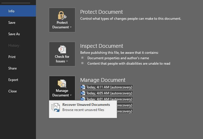 How To Recover Accidentally Replaced Word Document On Windows 10 8 7 Mac