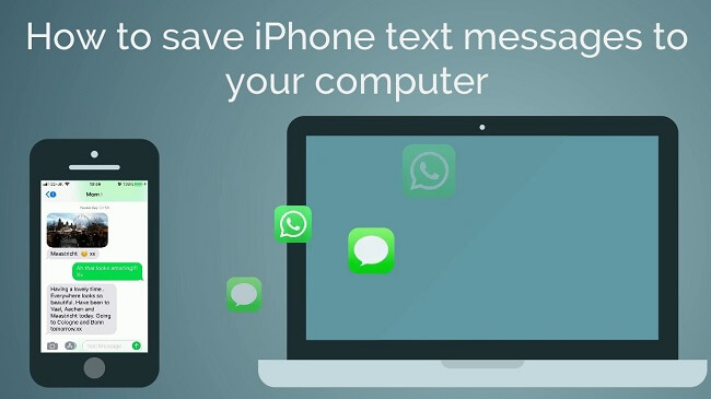 How To Save Text Messages From IPhone To Computer For Free Without ITunes 