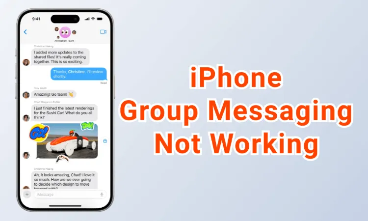 iPhone Group Messaging Not Working? 12 Proven Solutions!