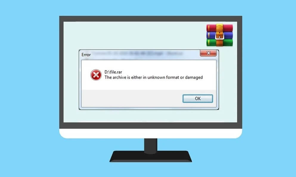 How To Fix The Archive That Is Corrupted In WinRAR 