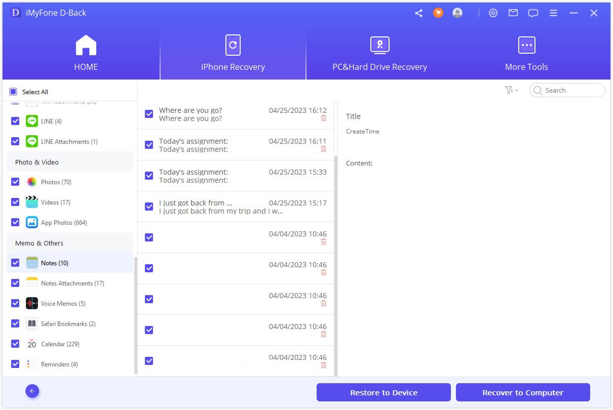How To Recover Deleted Notes On IPhone With without Backup