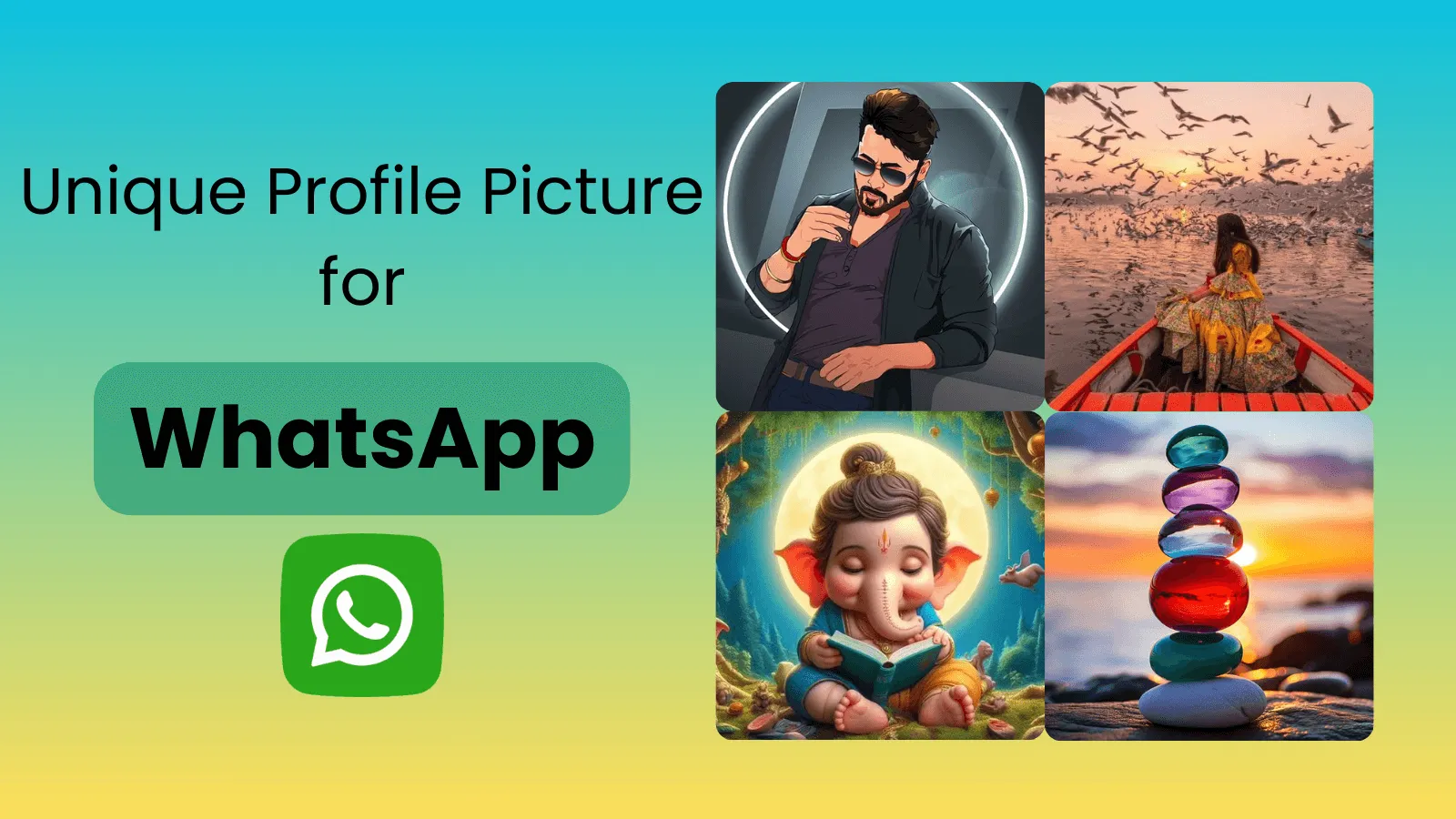 How to Make WhatsApp Unique DP?