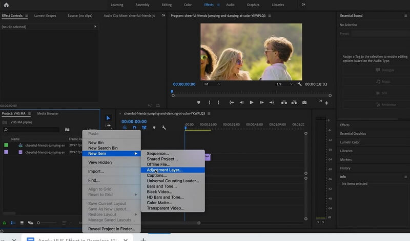 How To Make A Retro VHS Effect In Premiere 