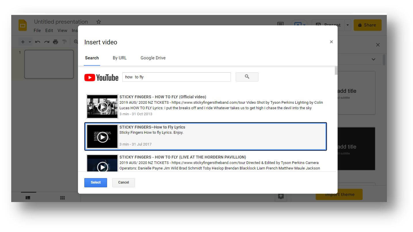 Tutorial About How To Add A Video To Google Slides