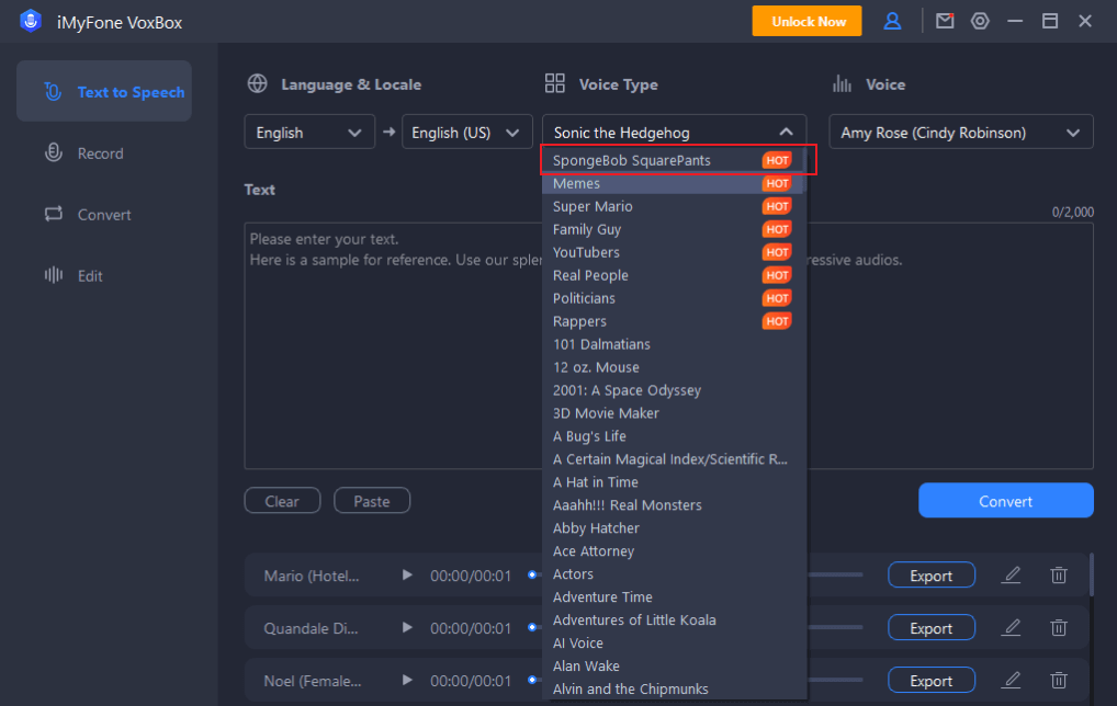 5 Best SpongeBob Ai Voice Generator for Entertainment 5 Best SpongeBob Ai Voice Generator for Entertainment