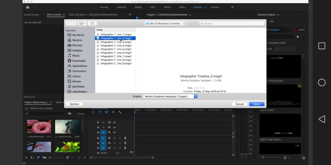 How To Import MOGRT File After Effects In Premiere Pro