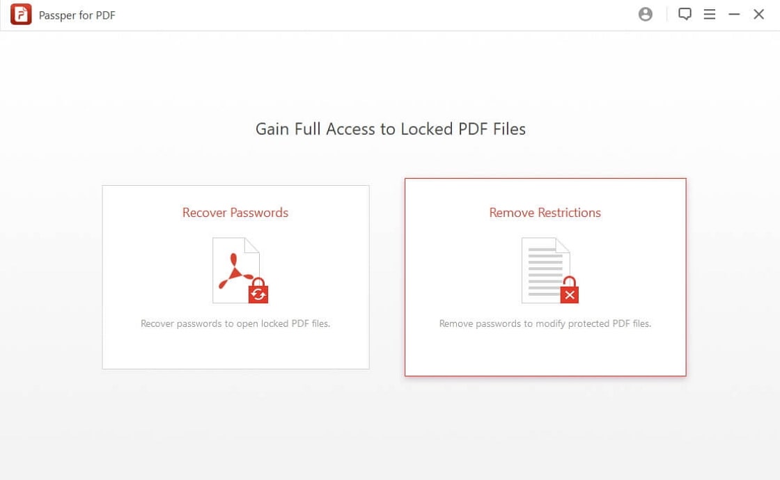 Complete Guides Of Passper For PDF