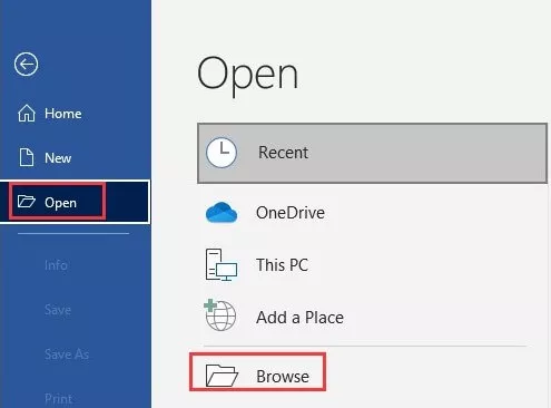 A perfect guide to using text recovery converter in MS Word