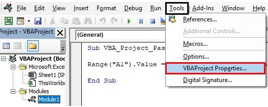 Unlock VBA Project Password Excel Online