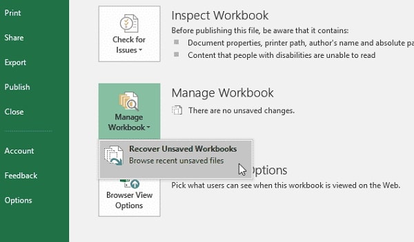 5 Ways To Recover Unsaved Deleted Excel File For Free