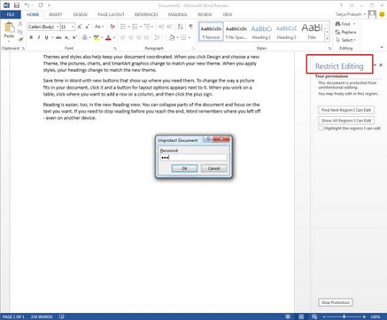How To Remove Password From Word Document Phillips Turam1995